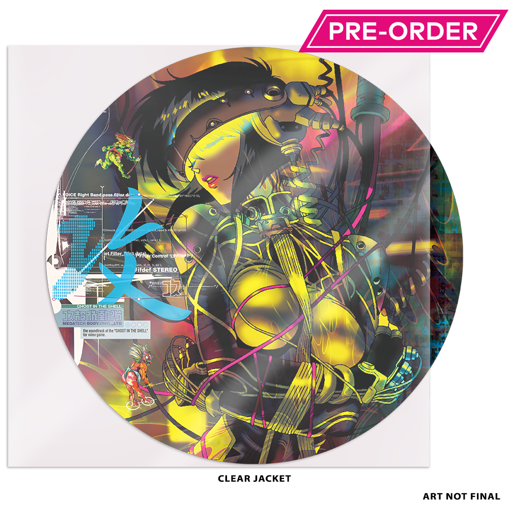iam8bit | Ghost in the Shell Megatech Body Picture Disc Vinyl ...