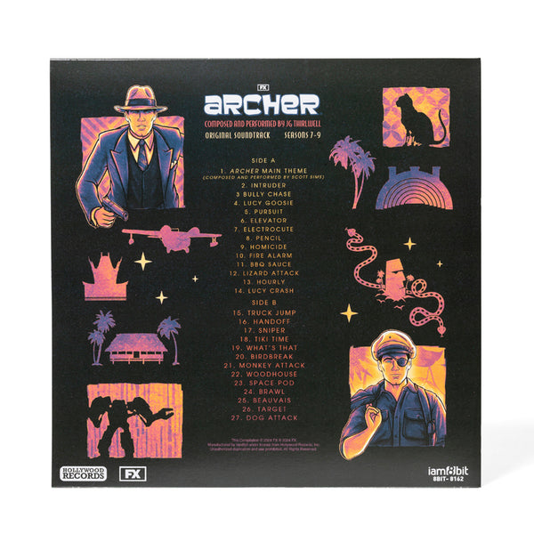 iam8bit | Archer Vinyl Soundtrack Vinyl Soundtrack - iam8bit