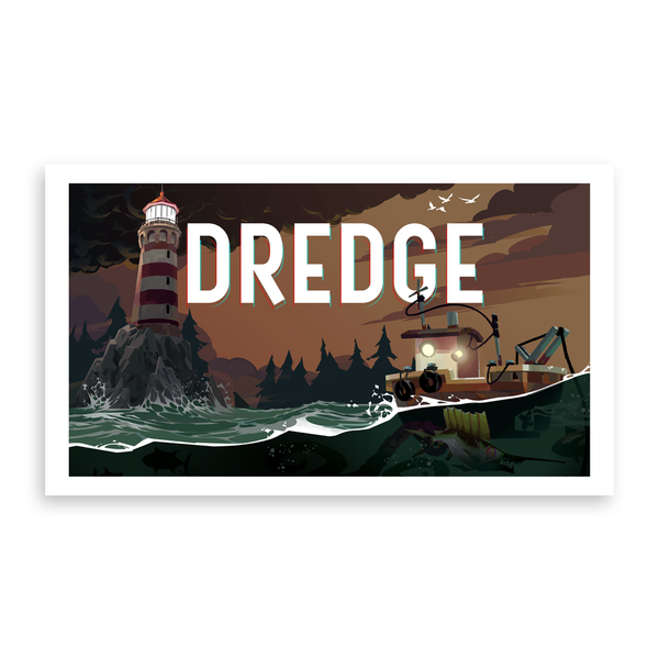 iam8bit | DREDGE: Key Art - iam8bit