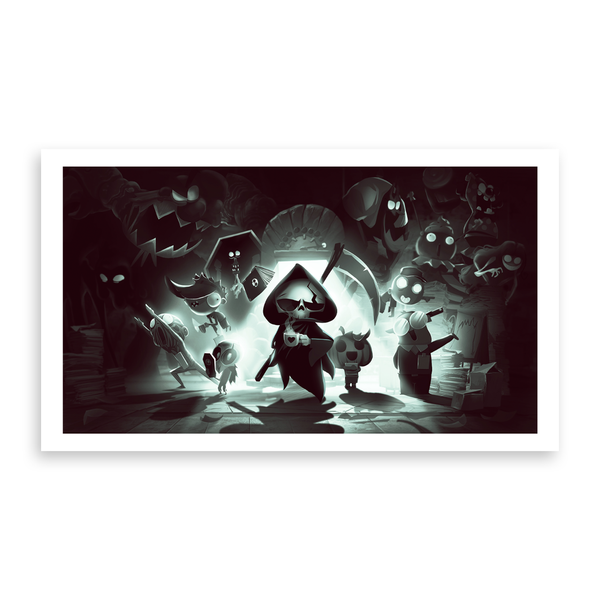 iam8bit | Have a Nice Death Key Art - iam8bit