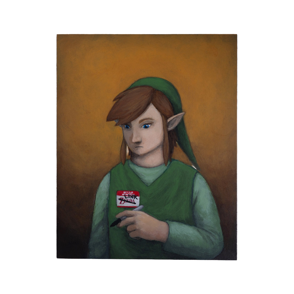 119 Hello, My Name Is Link ORIGINAL by Luke Chueh