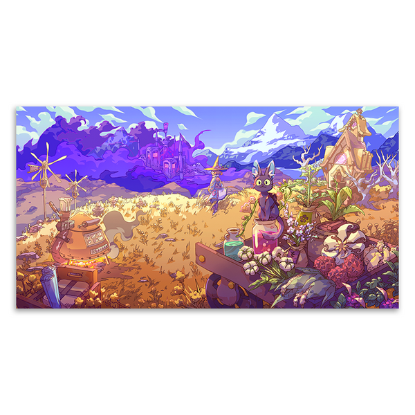 iam8bit | Homestead Arcana Key Art - iam8bit