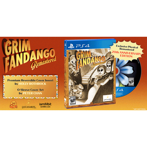 iam8bit | Grim Fandango - PlayStation 4 Physical Edition - iam8bit