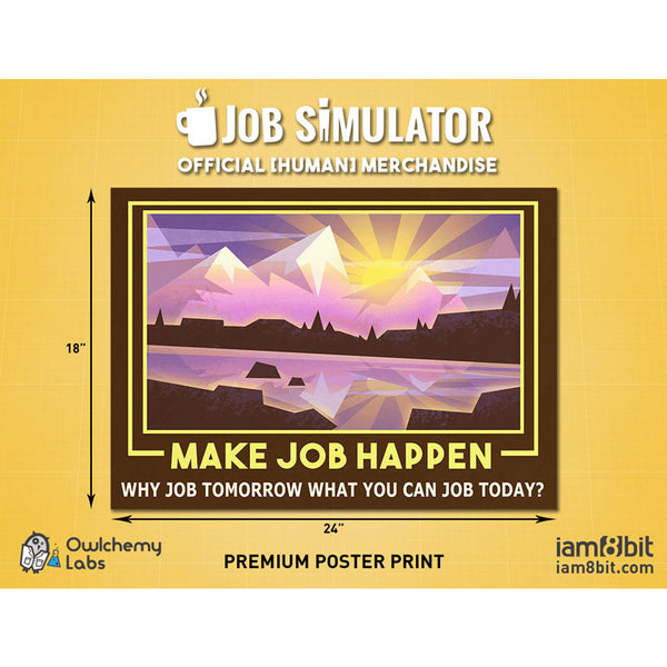 iam8bit | Job Simulator Poster Set - iam8bit