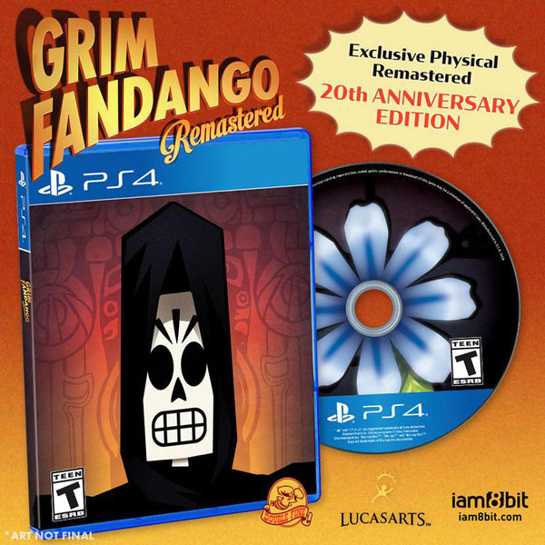 iam8bit | Grim Fandango - PlayStation 4 Physical Edition - iam8bit