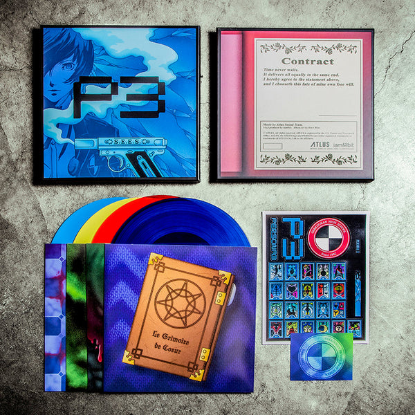 iam8bit | Persona 3 Vinyl Soundtrack 4xLP - iam8bit