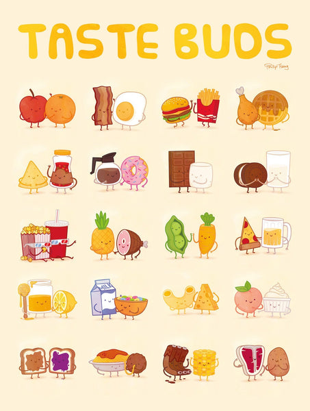iam8bit | Taste Buds Poster by Philip Tseng - iam8bit