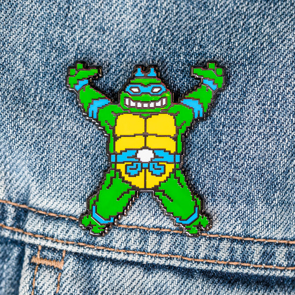 iam8bit | Turtles in Time: Spinning Turtle Pin - iam8bit
