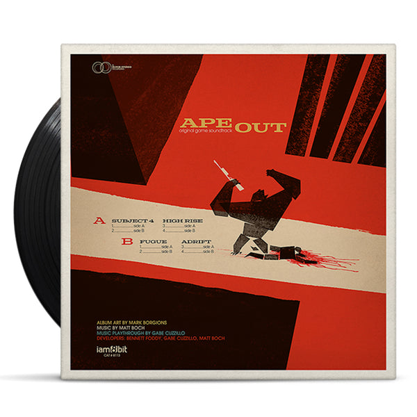 iam8bit | Ape Out Vinyl Soundtrack - iam8bit